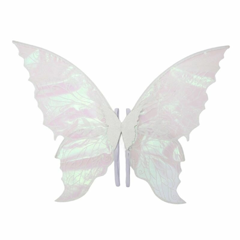 Крылья бабочки с 4 листьями бронзового цвета-белые