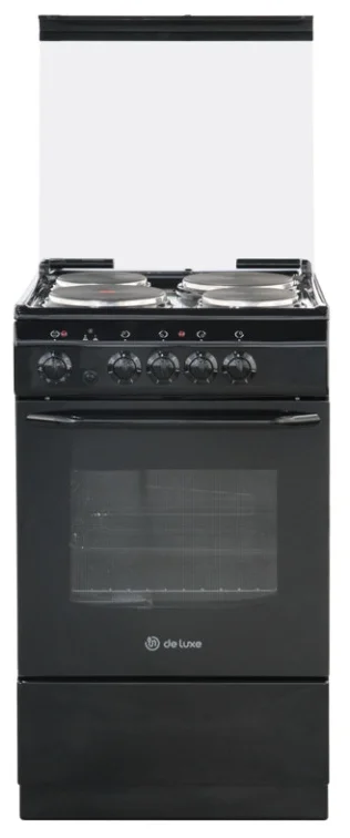Электрическая плита De Luxe 5004-13э кр-001 (черный)