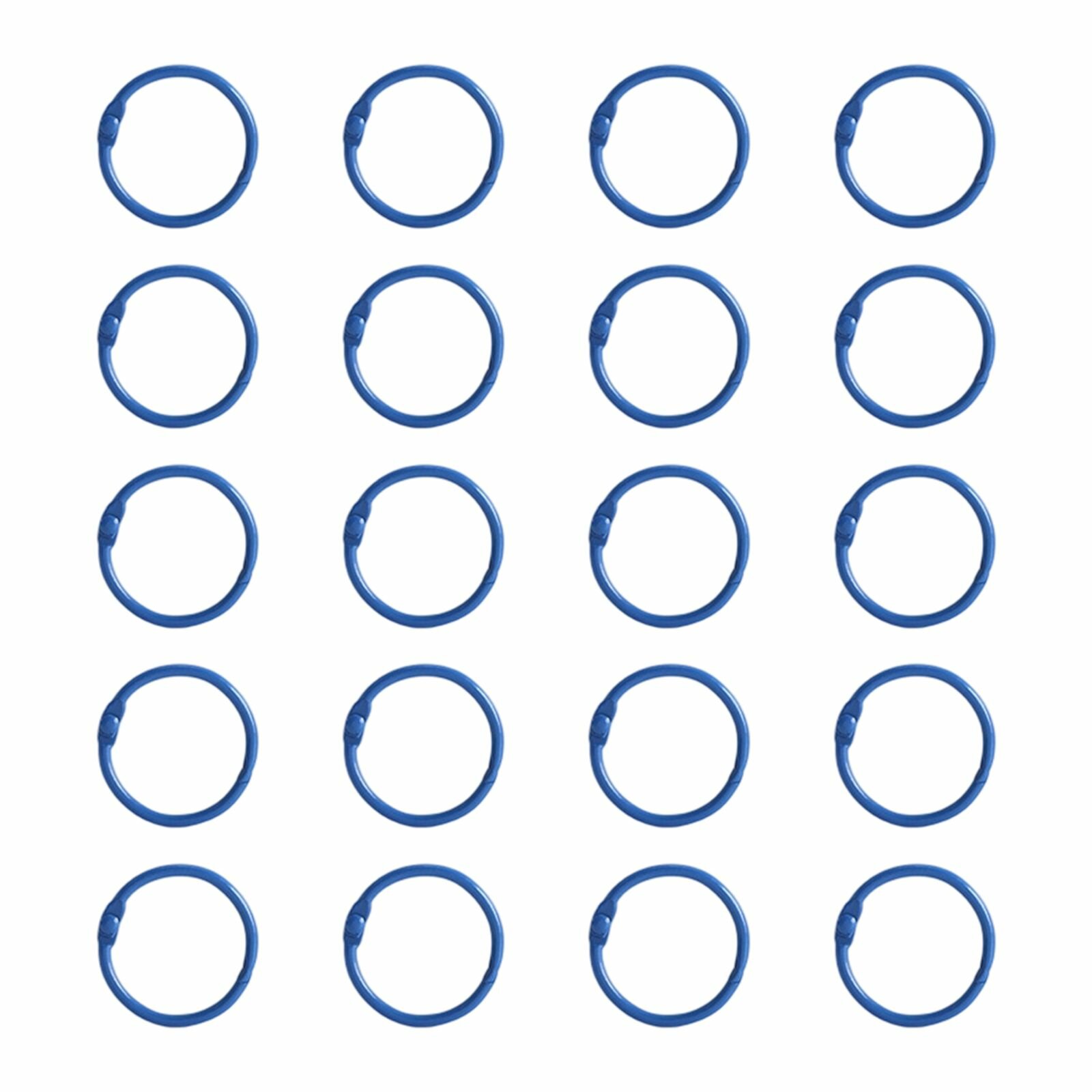 20 шт Металлические кольца для скрепления листов