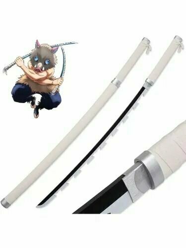 Игрушечная деревянная катана из аниме "Demon Slayer"/ меч для косплея