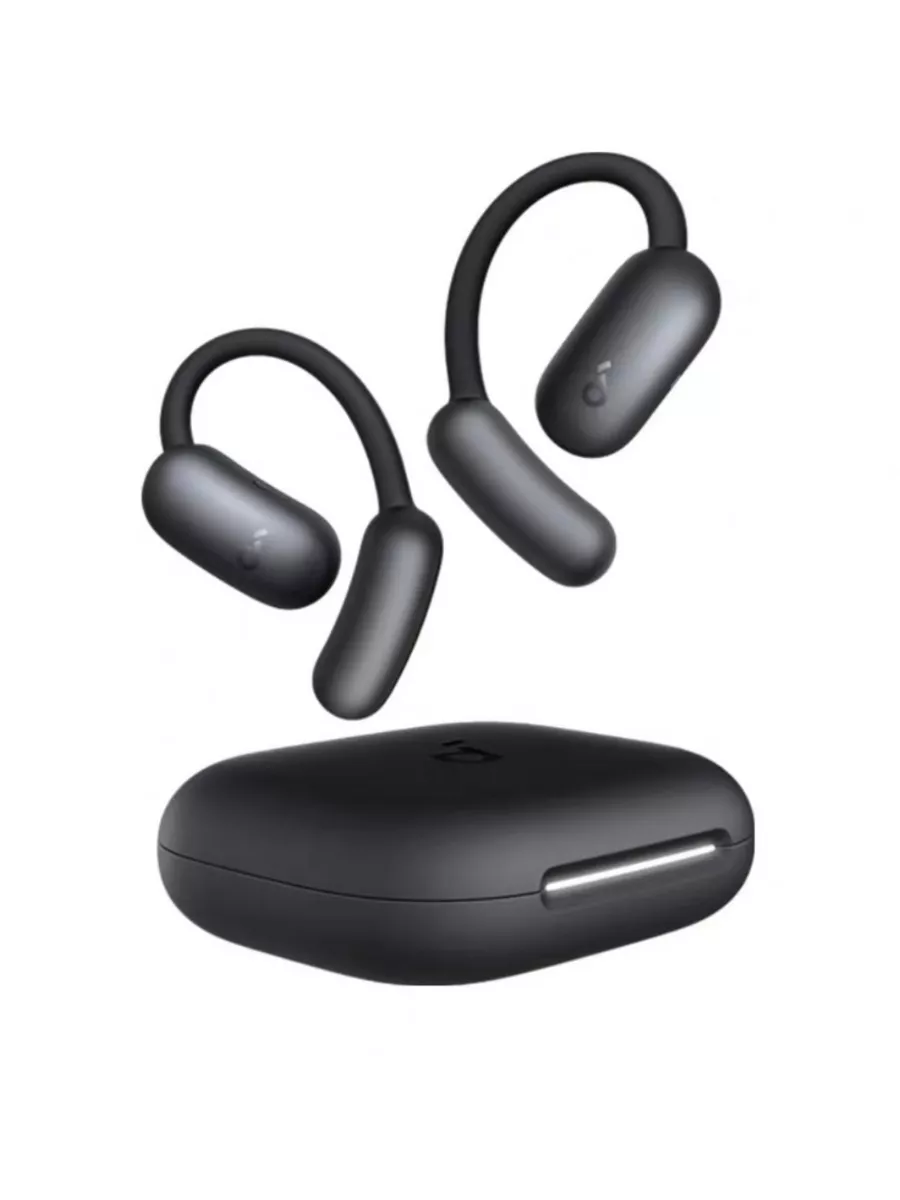 Беспроводные наушники Anker "Soundcore AeroFit" 2, шумоподавление, Bluetooth 5.3, черные