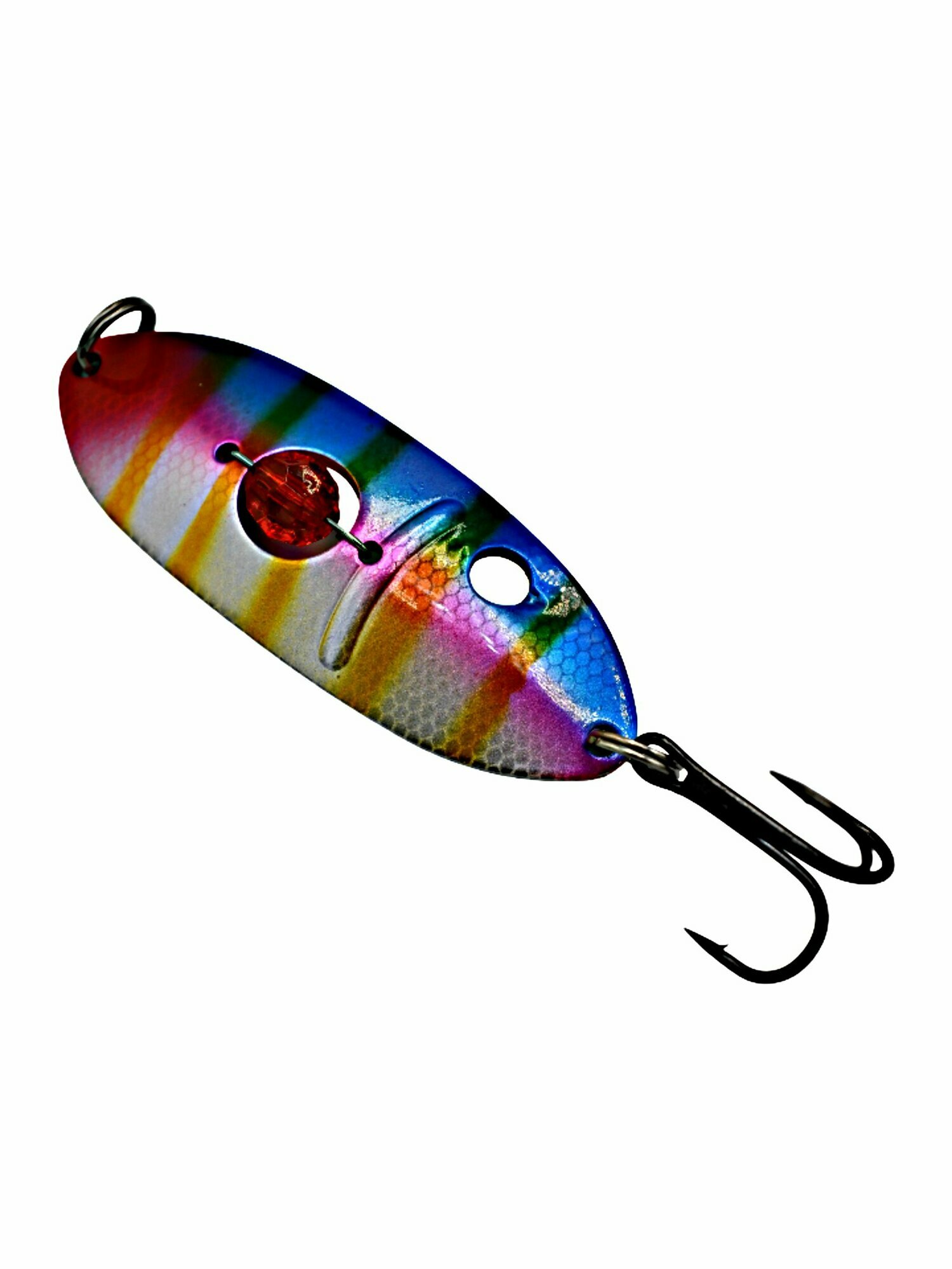 Блесна Kuusamo Monni Helmi 60мм/15г колеблющаяся на щуку, судака, окуня, жереха, форель, лосося, сазана, саргана