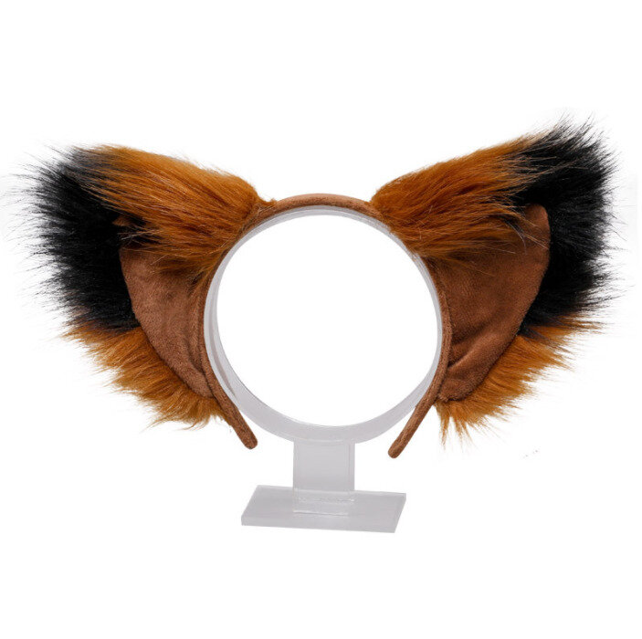 Ободок с ушками лисы и кошки для аниме и косплея стильный аксессуар для вечеринок и фотосессий