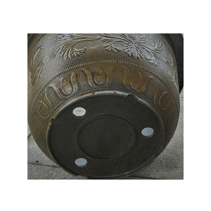 Горшок для фруктовых деревьев, металлический медный цвет, с отверстиями, 60см