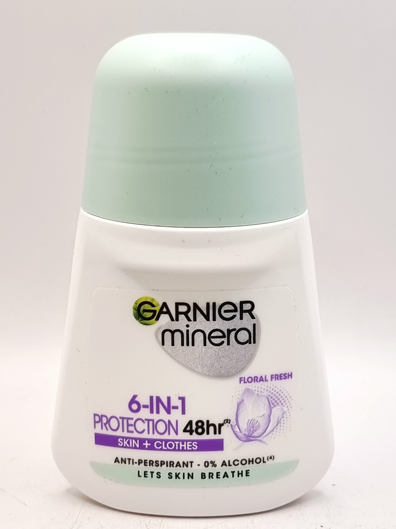 Дезодорант шариковый женский Garnier Mineral "6-IN-1" 48час 50 мл (Из Финляндии)