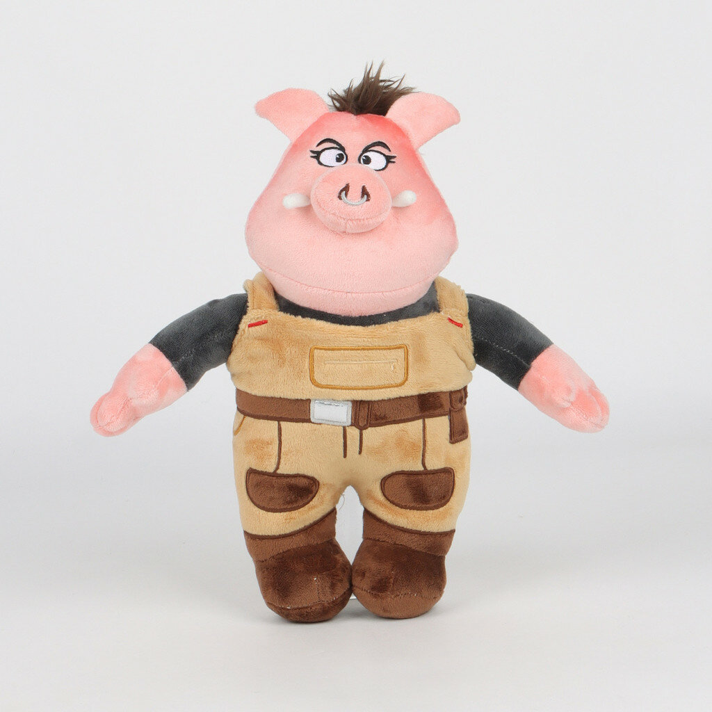 The bad guys 2 mr shark мягкая игрушка обезьяна леопард милый фигурка для коллекционеров pig