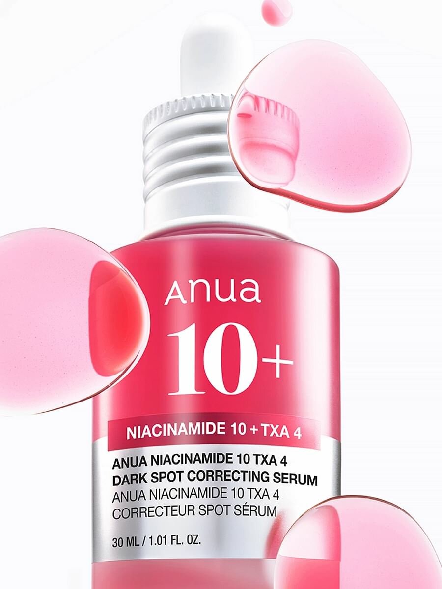 Anua сыворотка для лица с ниацинамидом и транексамовой кислотой / Anua Niacinamide 10% + TXA 4% Serum, 30 ml