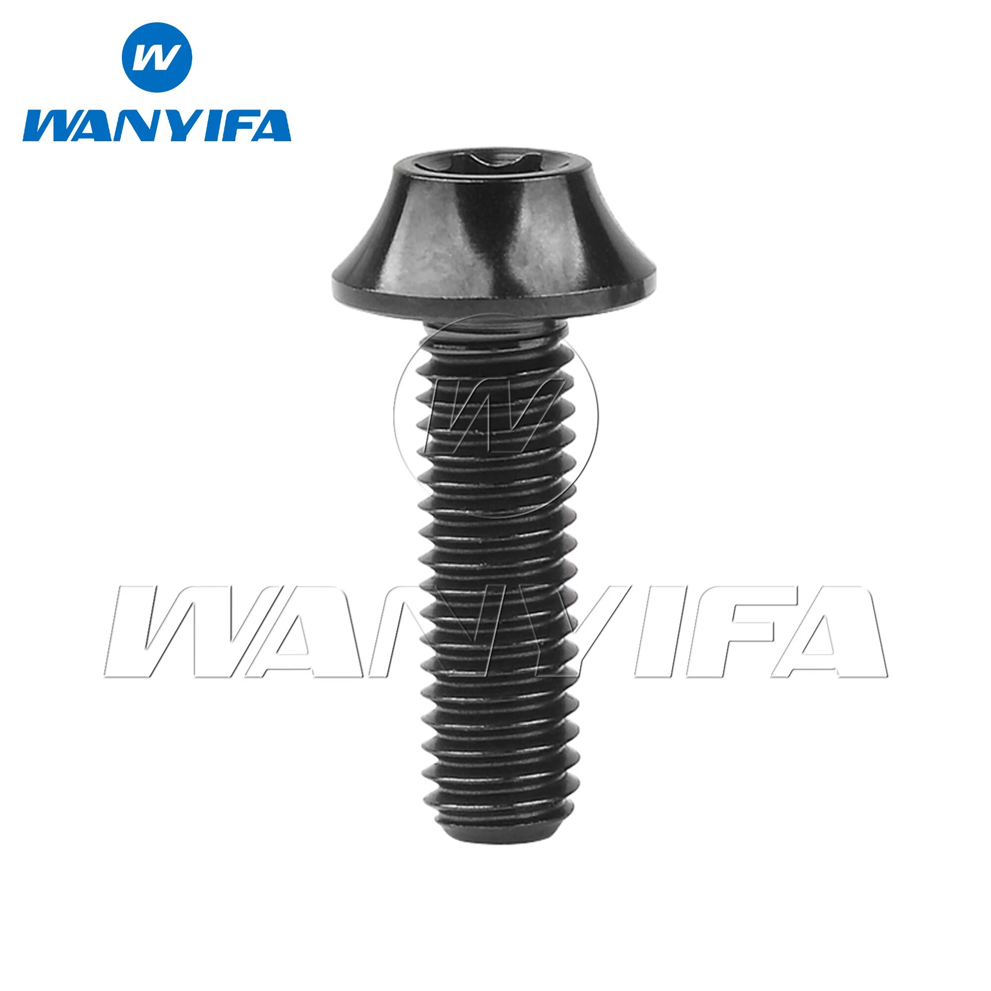 Wanyifa Титановые болты M5/M6x16 для велосипеда Black, M5x20mm