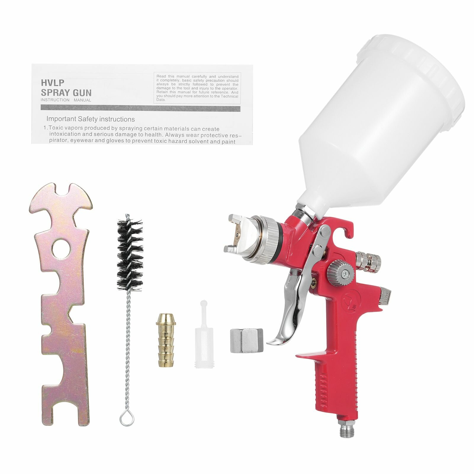 AB-17P Мини-распылитель 1,4 мм 600 мл для стен, авто, грунтовки