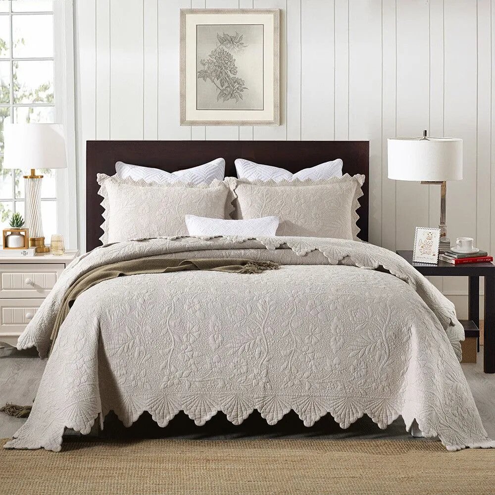 XIAODINGZI Покрывало patchwork quilts, Хлопок с размерами: 260 см х 240 см