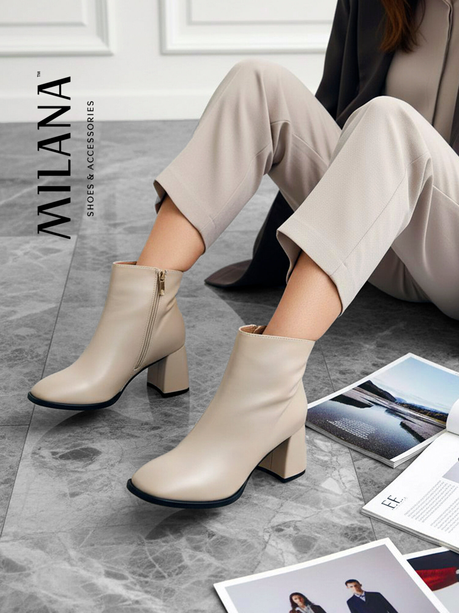 Ботильоны Базовая Осень-Зима