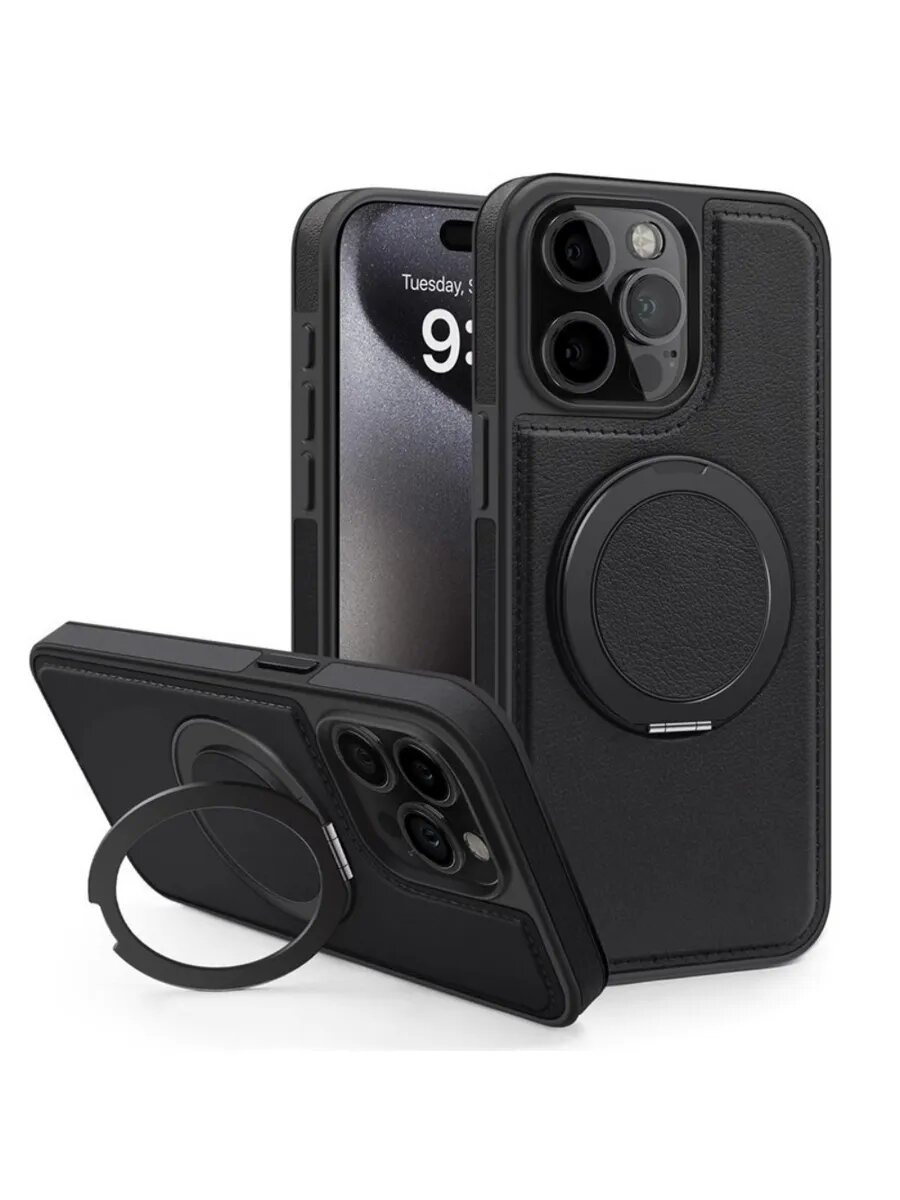 Магнитный кронштейн чехол на iphone 17