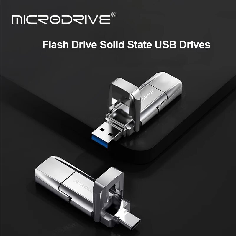 MicroDrive металлический флэш-накопитель USB3.0 64/128/256 ГБ