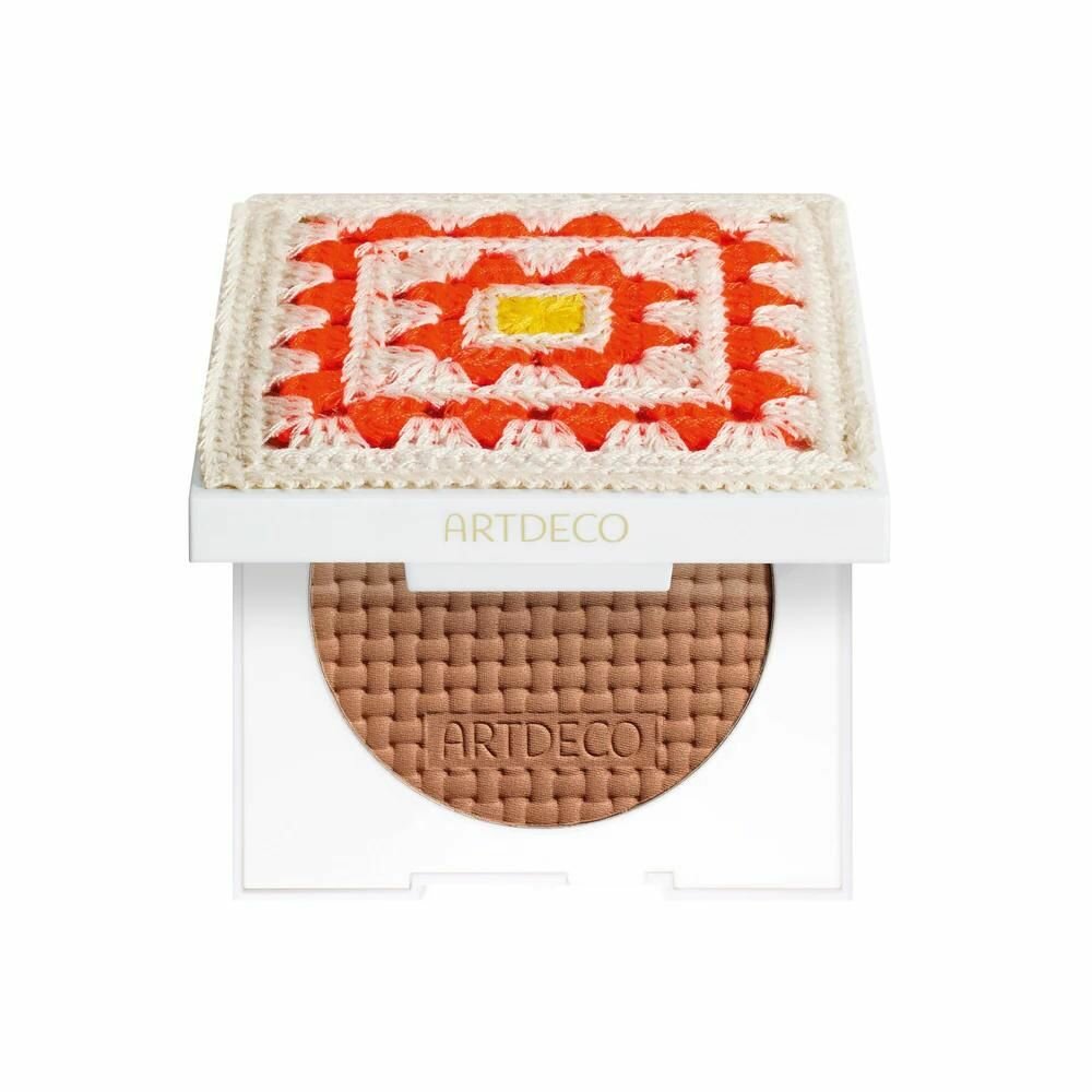 Пудра-бронзатор ARTDECO Golden Riviera Limited Edition, для всех типов кожи, компактная