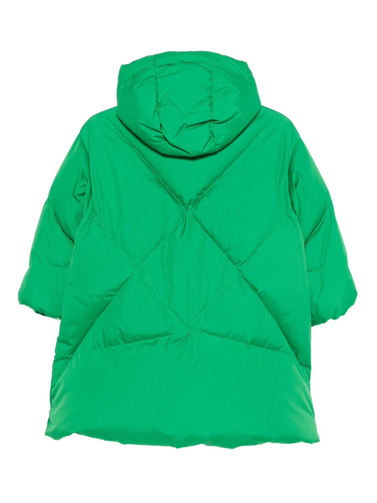Куртка KHRISJOY Hooded quilted jacket, размер 4 года, 8947 зеленый — фото 1