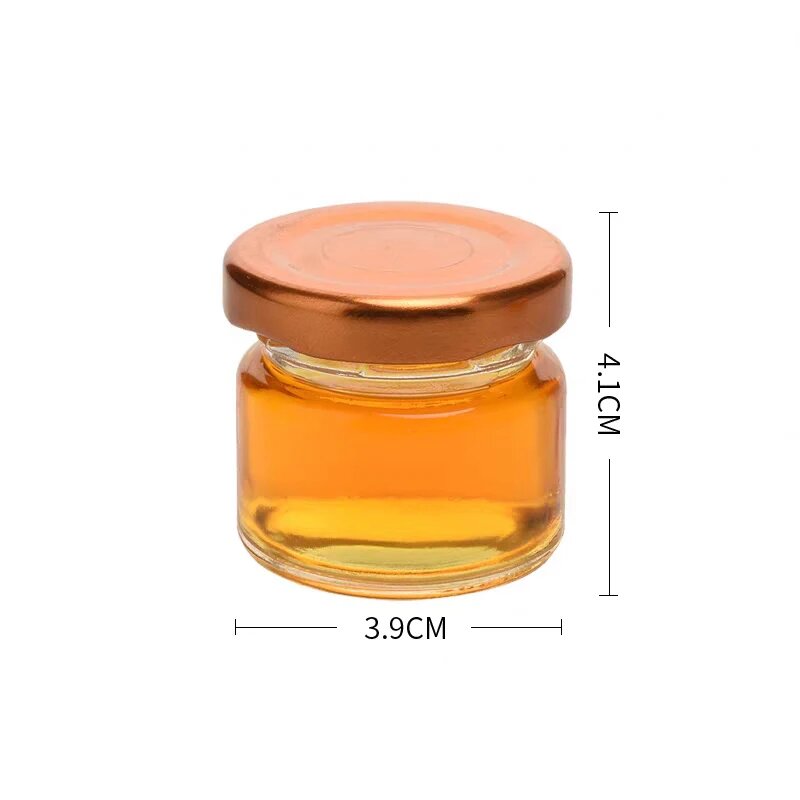 Мини стеклянные банки для меда 30 шт 25 мл 30 Units E