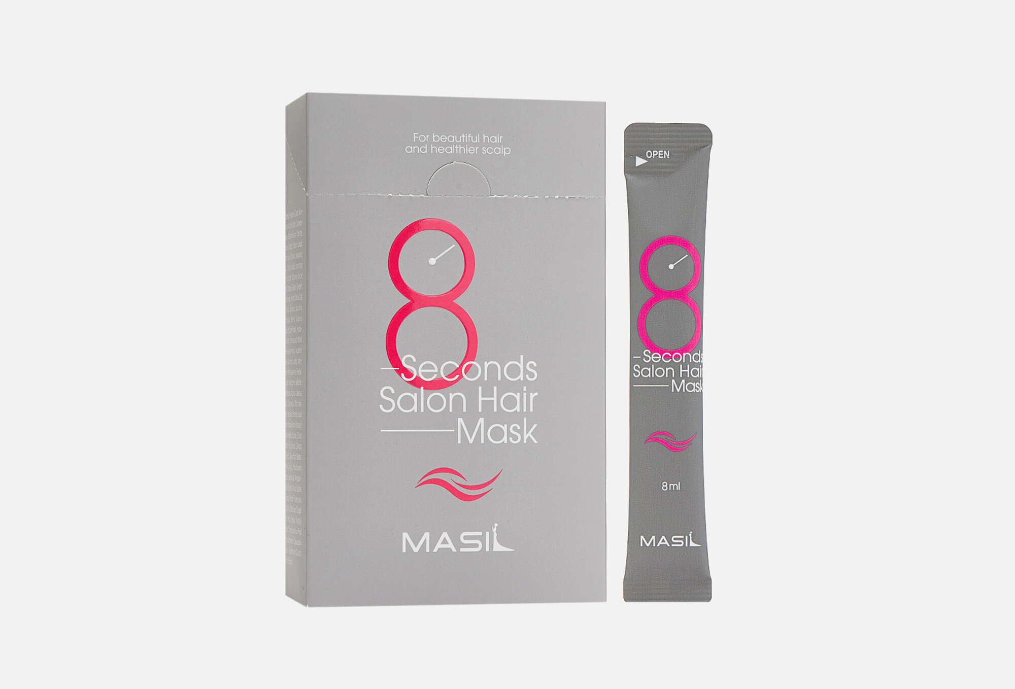Экспресс-маска для сухих и поврежденных волос MASIL 8 Seconds Salon Hair Mask 8 мл