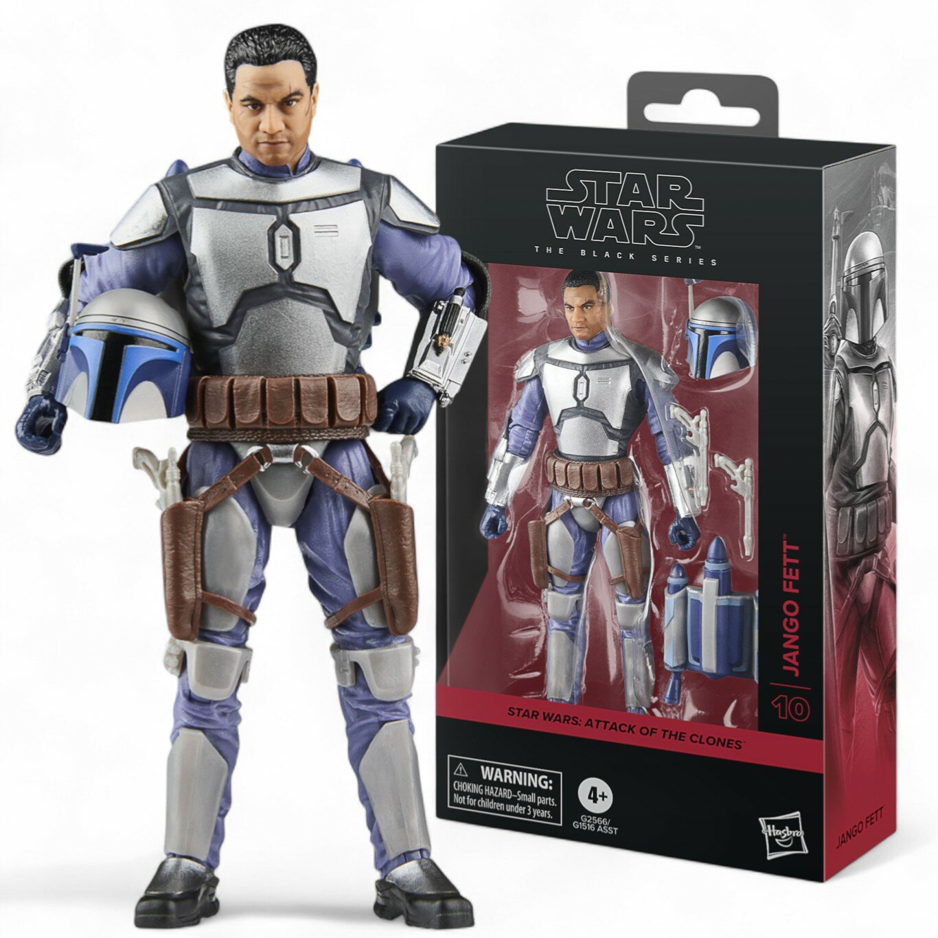 Фигурка Джанго Фетт «Звездные Войны Атака клонов» от Hasbro коллекционная оригинал