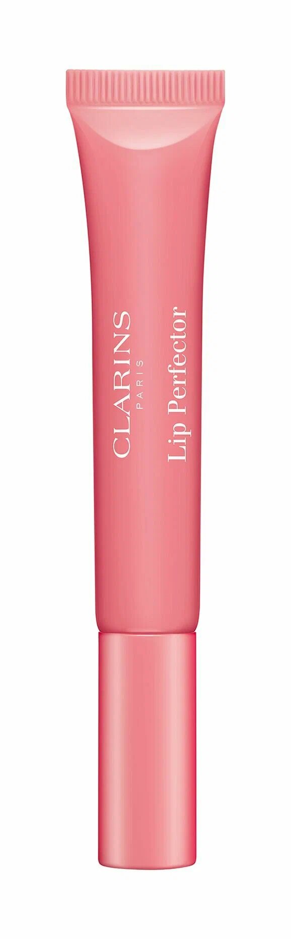 Clarins Блеск для губ Natural Lip Perfector shimmer, 01 rose shimmer