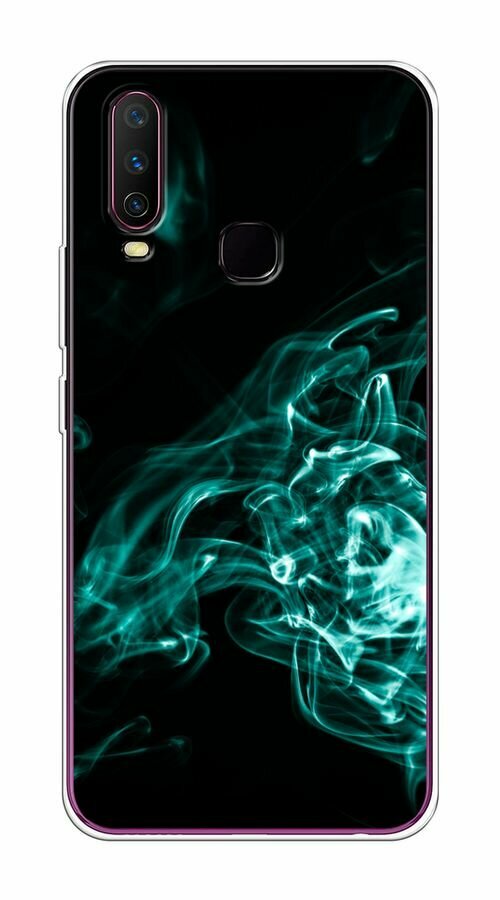 Силиконовый чехол на Vivo Y17/Y12 / Виво Y17/Y12 с принтом Дым