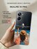 Чехол на Realme 10 Pro / Реалми 10 Про с принтом "Bon Voyage", прозрачный