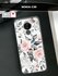 Силиконовый чехол на Nokia C30 / Нокия C30 с принтом "Розы на белом"