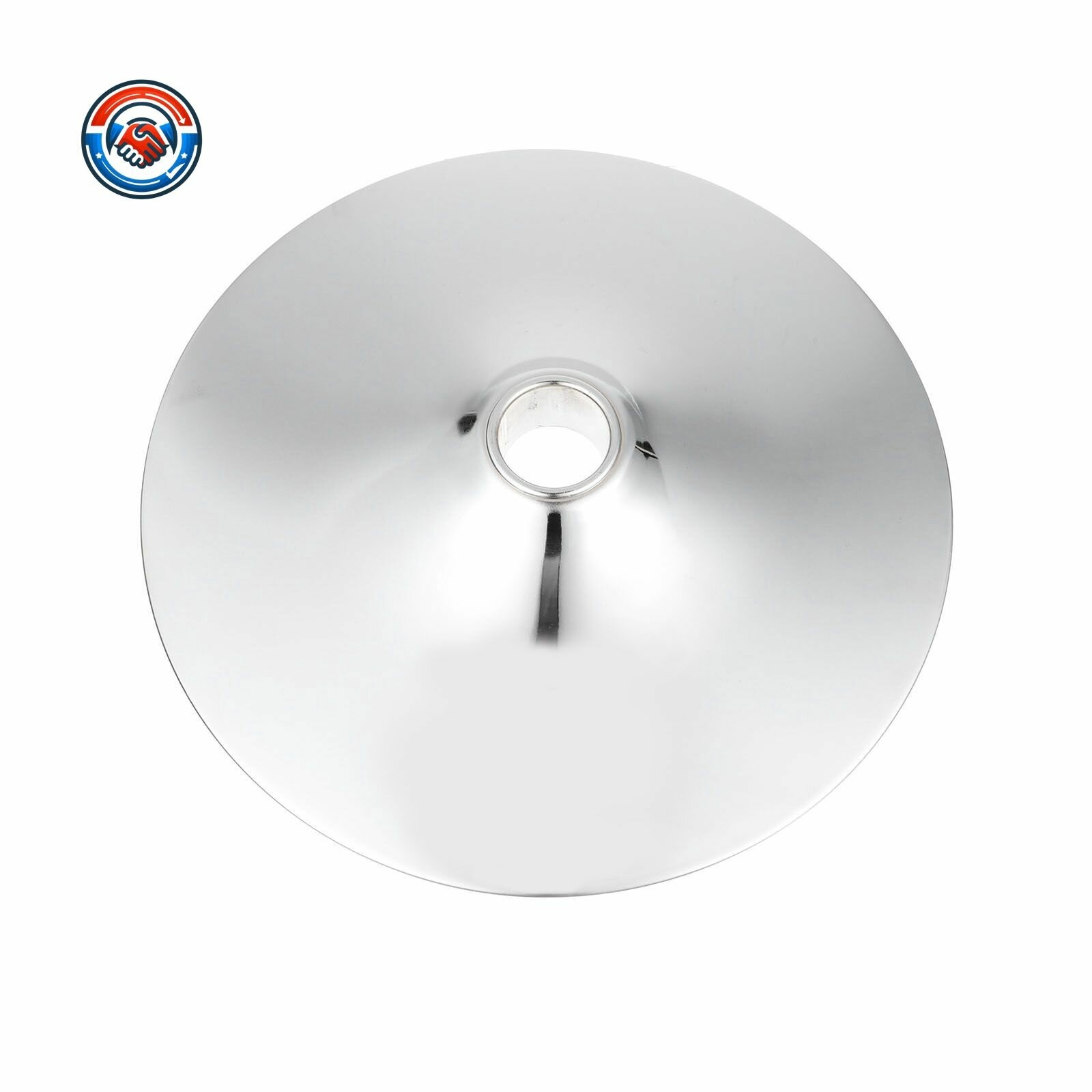 Круглая алюминиевая опора под барный стул, серебристая прочная база 38 см для кухни, бара и кафе, универсальное основание стула в современном стиле