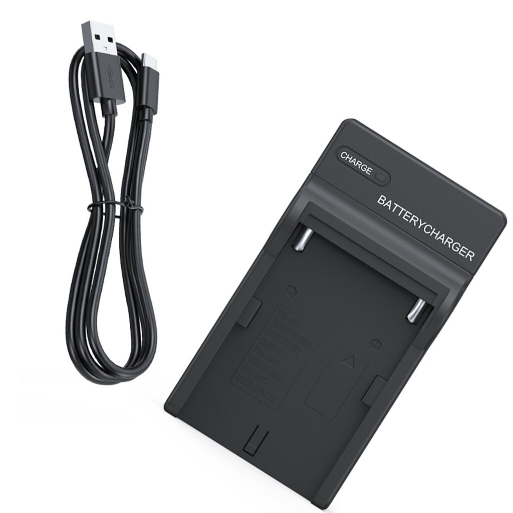 Адаптер для Зарядки Аккумулятора USB C для F550 F570 F750 F770 F960 F970 F980D F990 FM50 FM55H Аксессуары Для Аккумуляторов