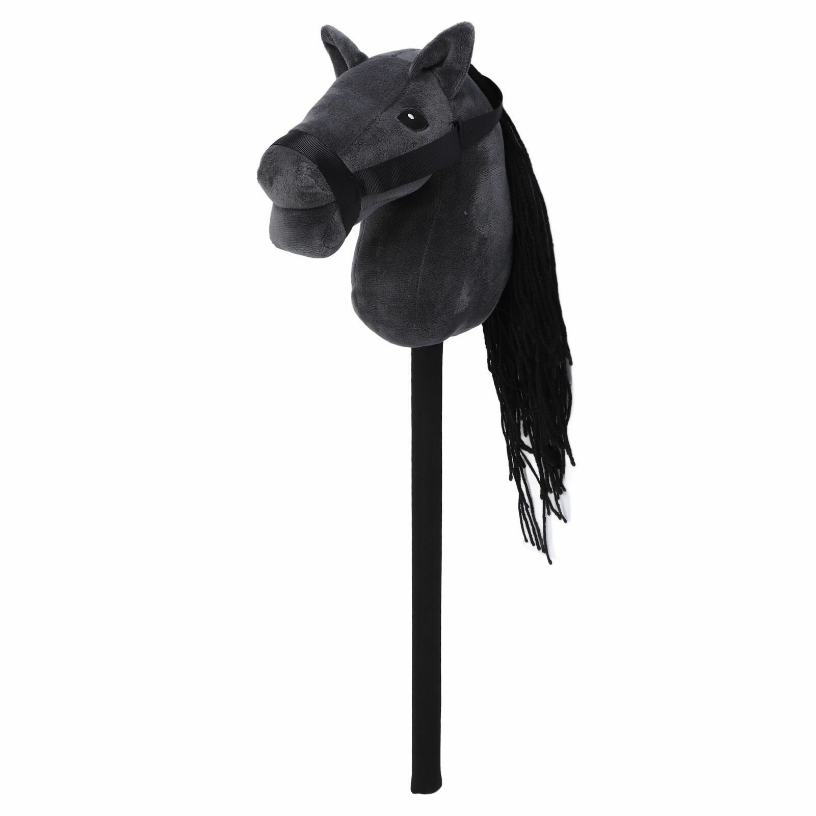 Палка для головы лошади, плюшевая игрушка, палка для верховой езды с мультяшной головой лошади