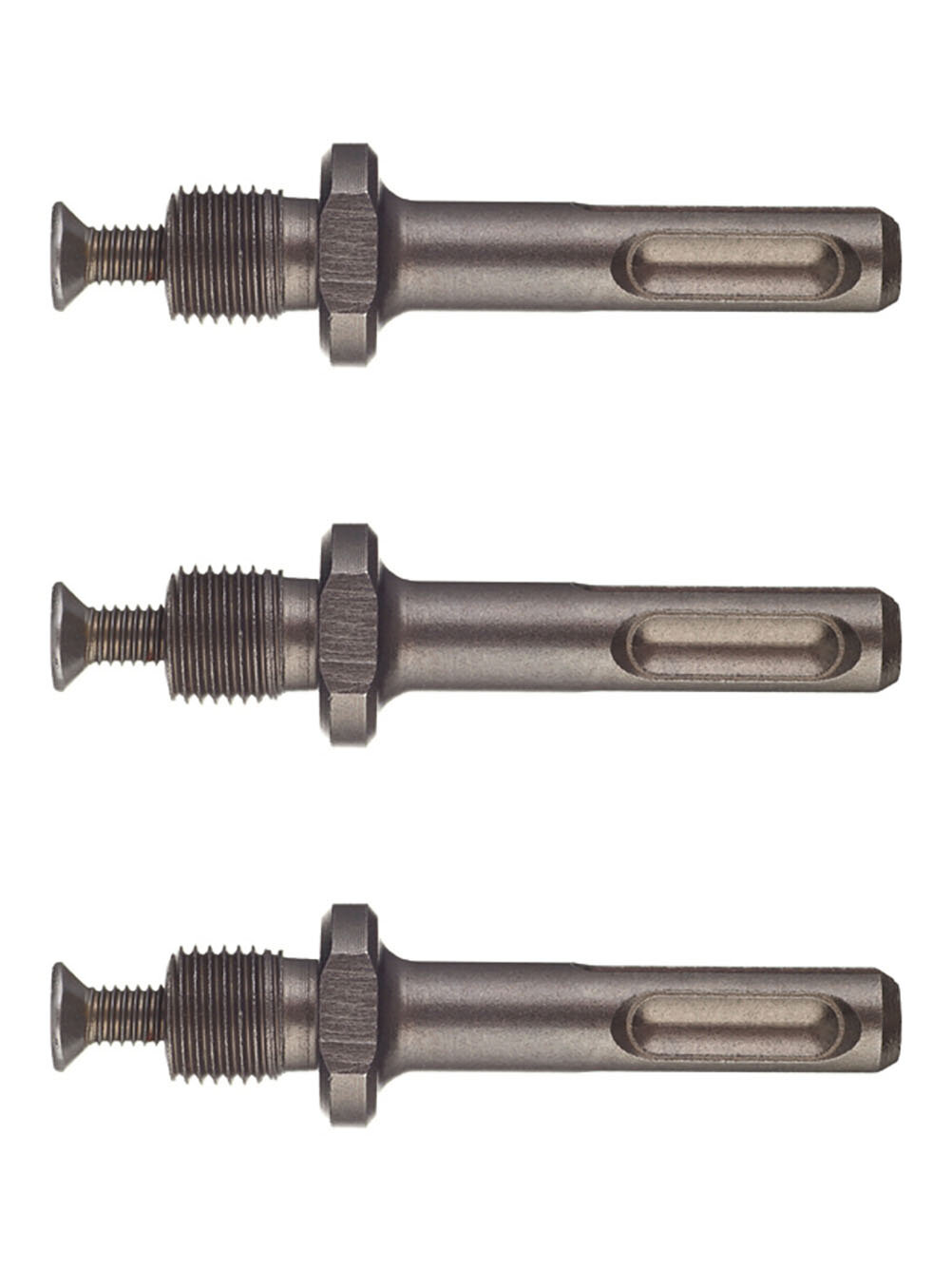 Переходник с SDS-plus на зажимной патрон (3 шт.)