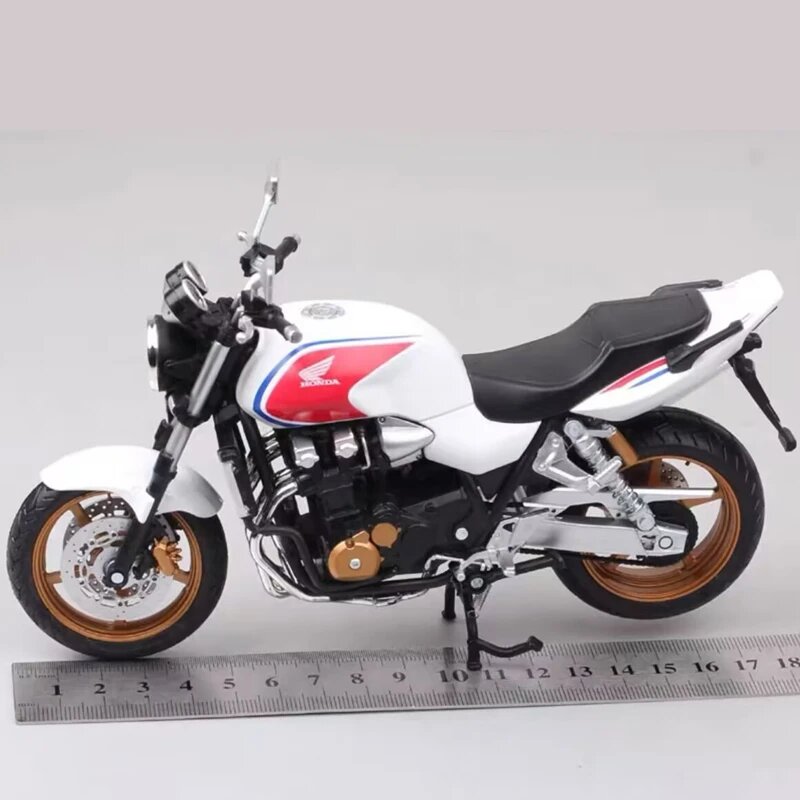 1/12 Honda CB1300SF сплав модель кроссового мотоцикла, металлическая литая под давлением, модель мотоцикла для уличных гонок, имитация детских игрушек, подарок, Белый