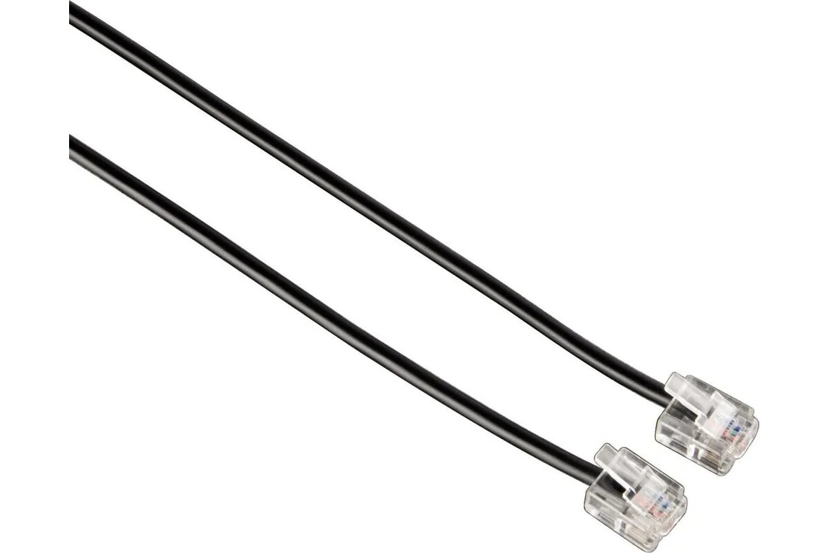 Телефонный удлинитель Pro Legend 7м черный PL1207 - кабель для телефонной линии