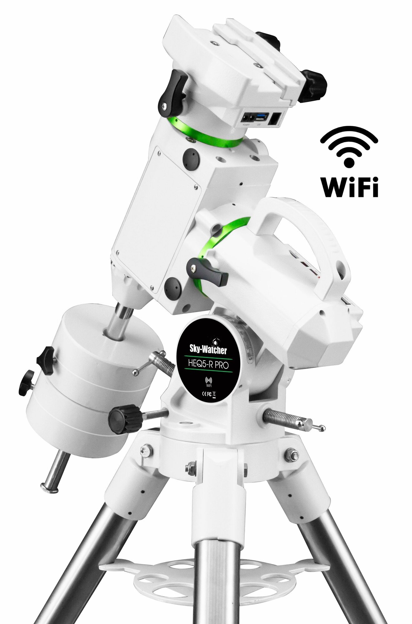 Монтировка Sky-Watcher HEQ5-R PRO SynScan GOTO со стальной треногой