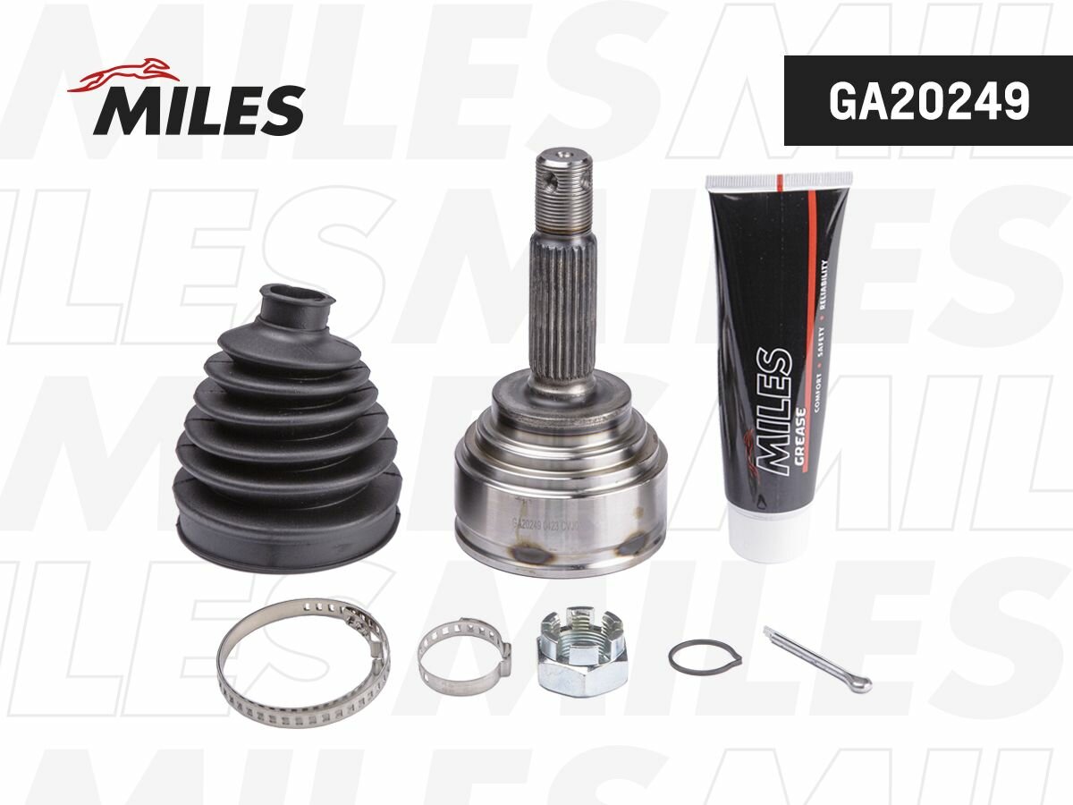 MILES ШРУС наружный MITSUBISHI CARISMA 1.6-1.9TD 96-06 (GKN 303527) GA20249