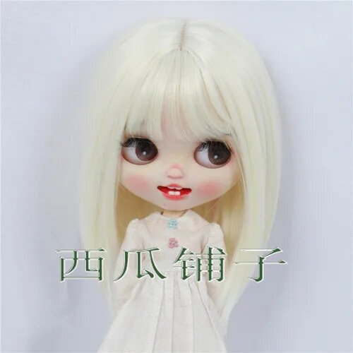 Парик Yoke для Blythe Little Ragdoll, средняя длина, мягкий шелк valley soft filament