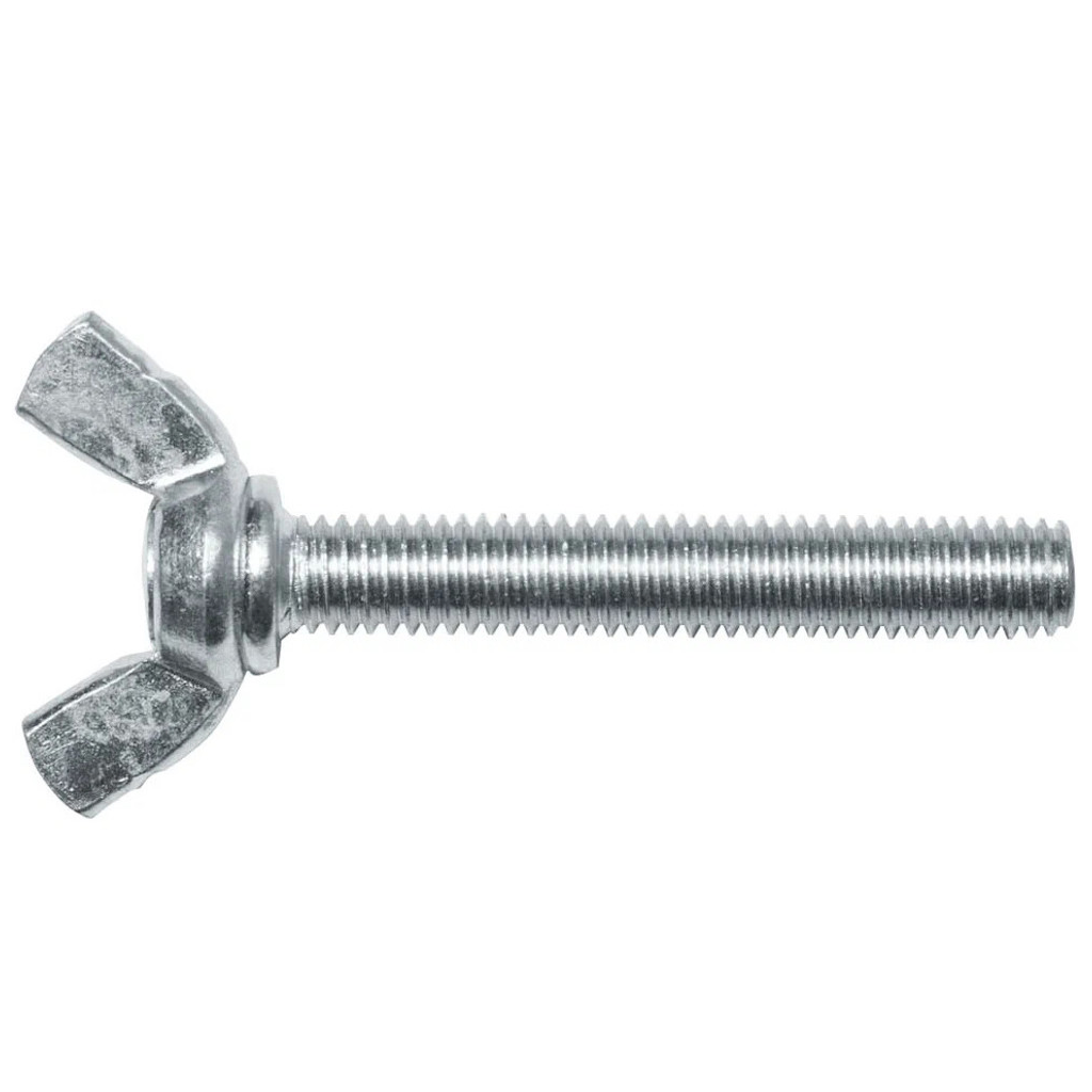 Винт М6х20 мм барашковый нержавеющая сталь А2 DIN 316 STARFIX 8 штук (SMZ1-94908-8)