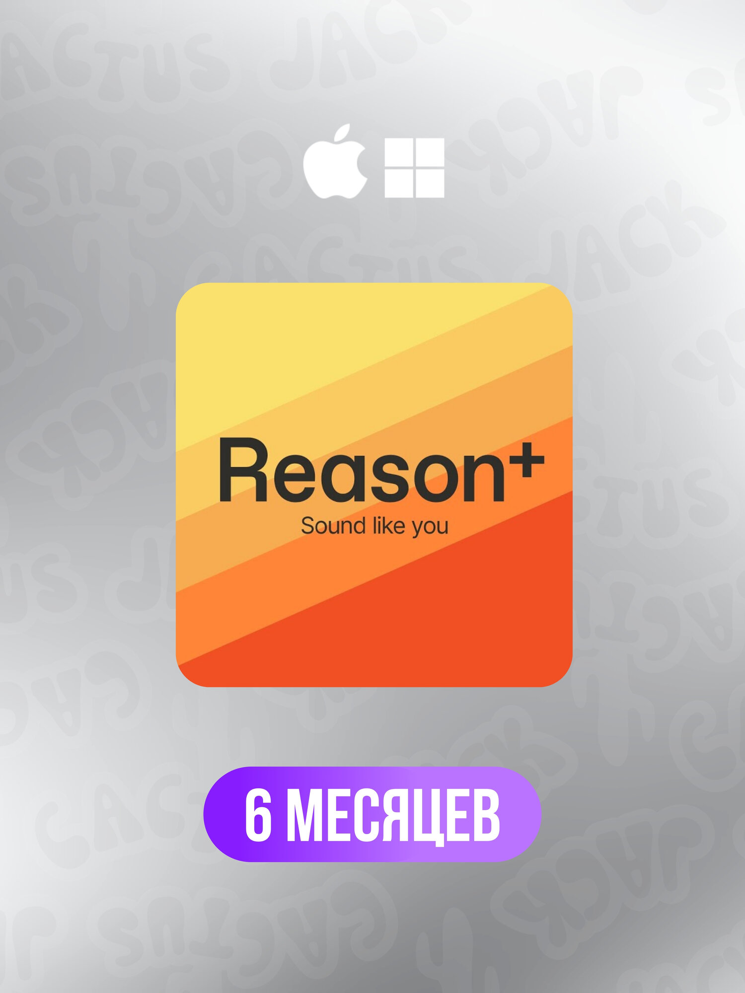 Подписка Reason+, на 6 месяцев, для Windows & macOS (Reason Studios)