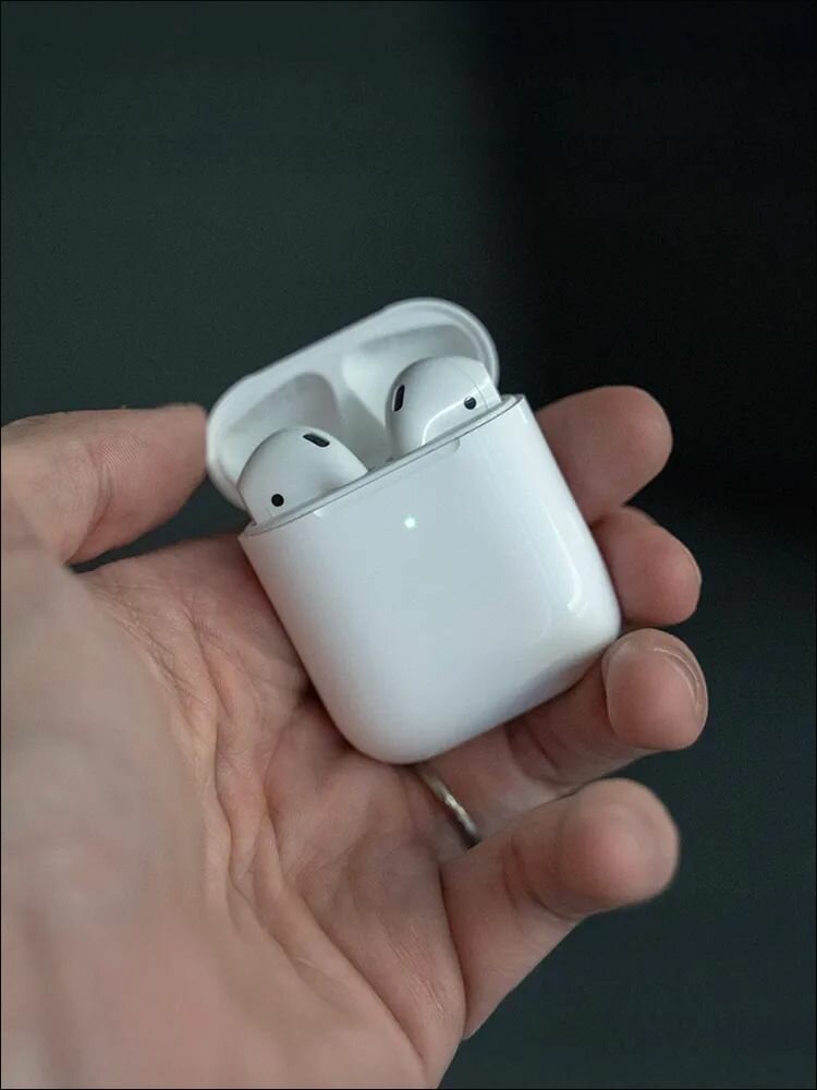 Беспроводные наушники TWS для смартфона Iphone, Android, с микрофоном Bluetooth, белые