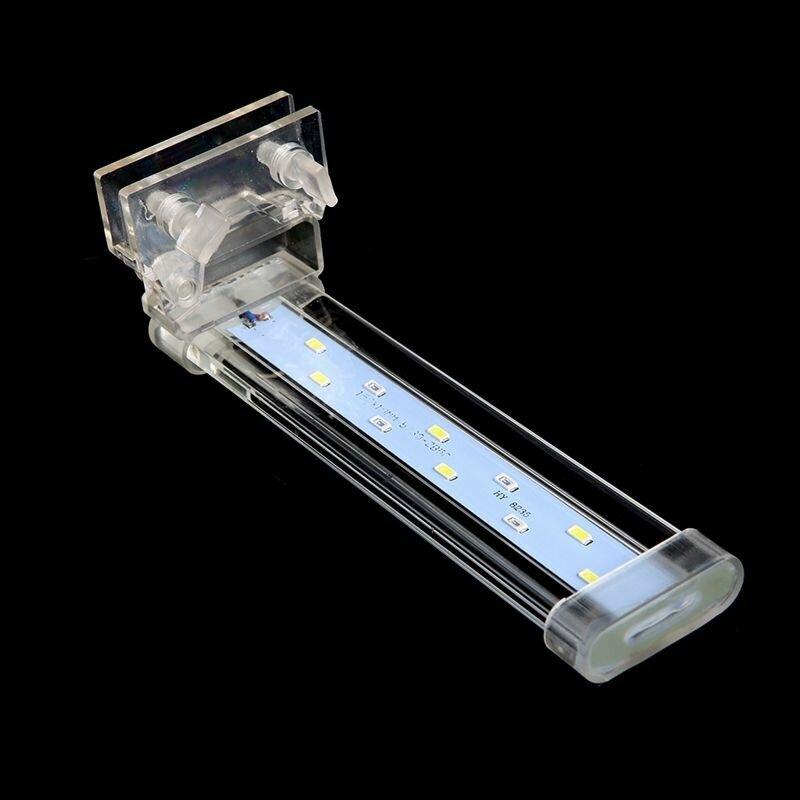 Рыба для аквариума, зажим светильника, маленькие фонарики, белое и синее светодиодное освещение 1,5 Вт, 3 5 8 продвижение водных растений, гр.