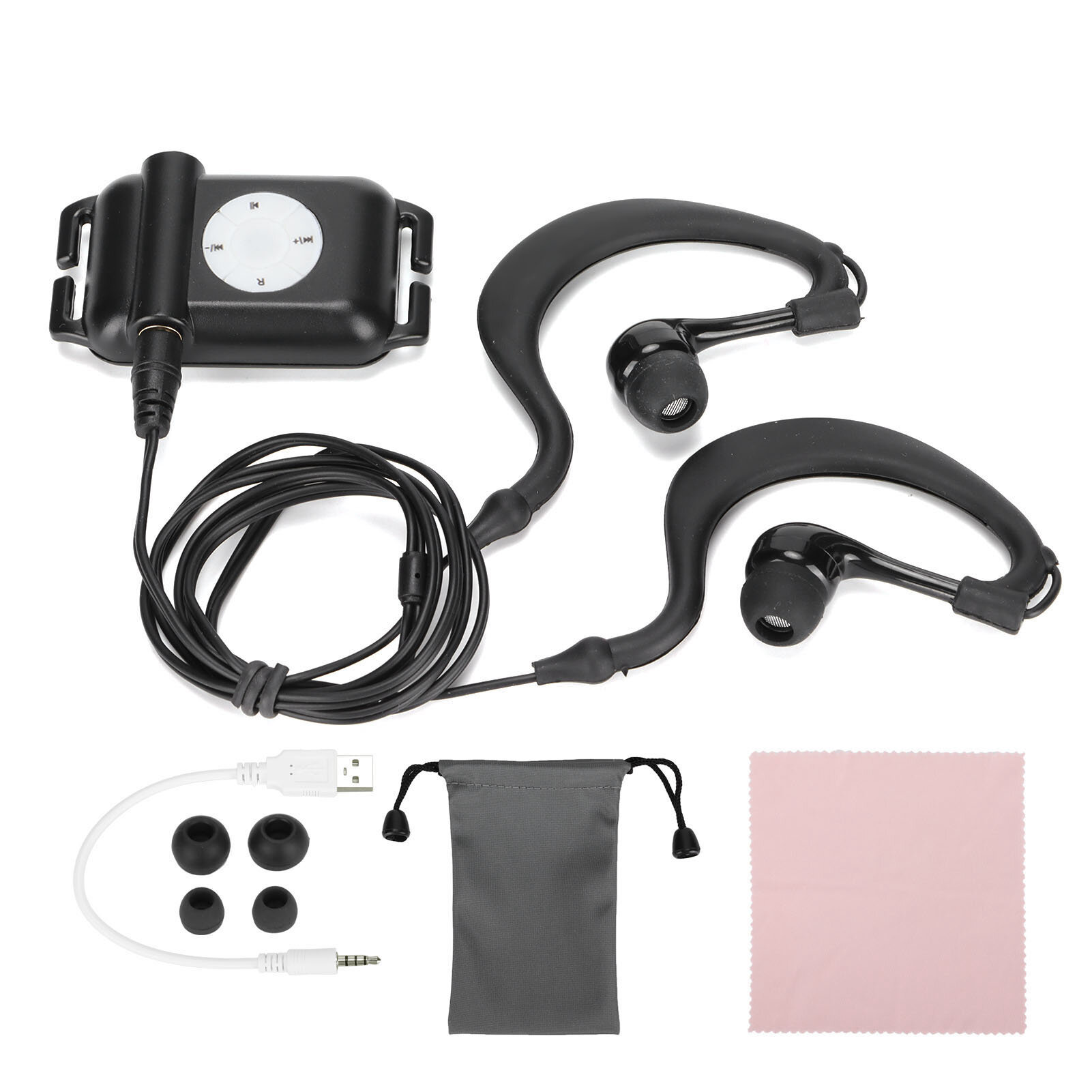 MP3 -плеер с MP3 -плеер для плавания для плавательных водных видов наушника