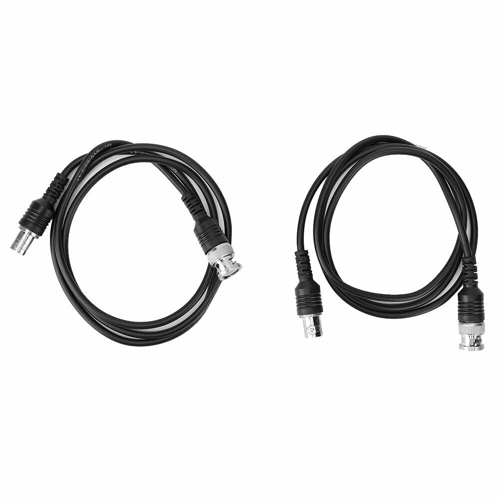 2pcs BNC Coaxial Extension Extension Cable Универсальный разъем для женского головки для удлинительного кабеля BNC Oscilloscope BNC