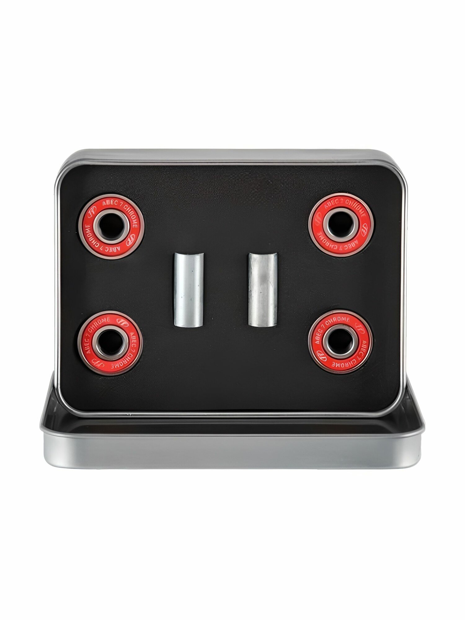 Подшипники промышленные для самокатов Tech Team комплект 4 шт. Abec 7 + спейсеры 2 штуки 830017