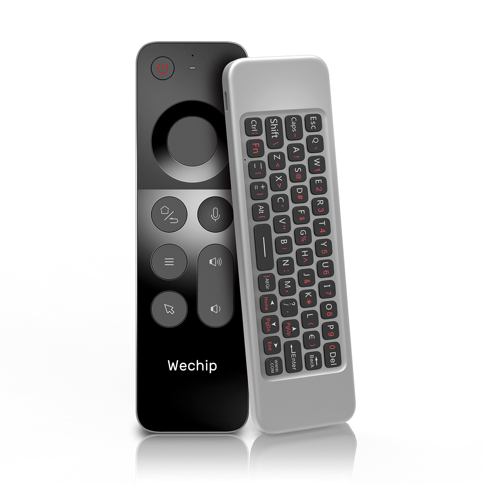 W3 2.4G Air Mouse Wireless Keyboard Voice Control IR Learning Remote Controller 6-Axis Motion Sensing for Smart TV Android BOX PC