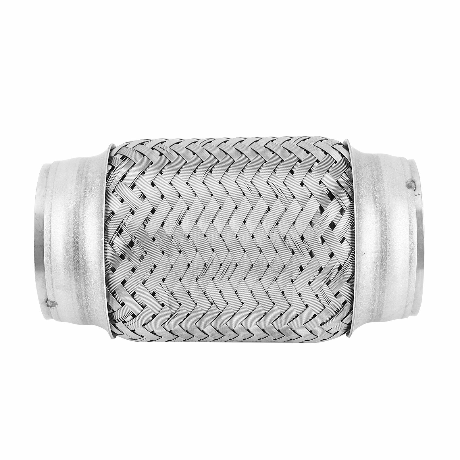 2. Гибкая Выхлопная Труба 5x6 дюймов Из Нержавеющей Стали, Гофрированная Гибкая Соединительная Трубка, Универсальный Аксессуар