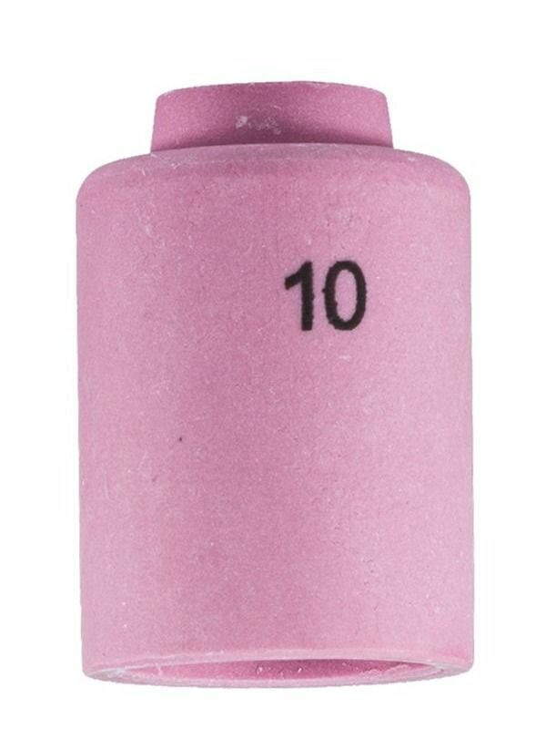 Газовое сопло №10 (ф16,0) L30 (13N13) 20 шт, керамическое, для аргонодуговой сварки (TIG/WIG)