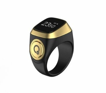 Исламские четки цифровые ZIKR RING 22 мм (Space Gray) METAL VERSION