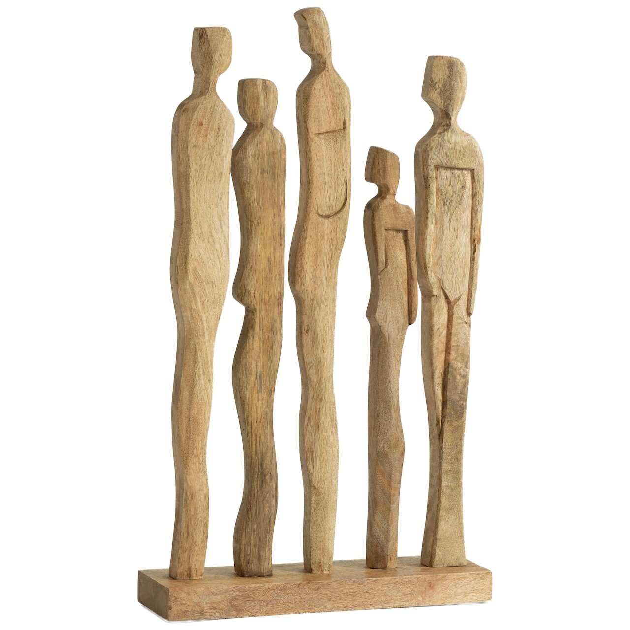 Декор для интерьера деревянный, фигурка люди читра ЕК, MYLOFT