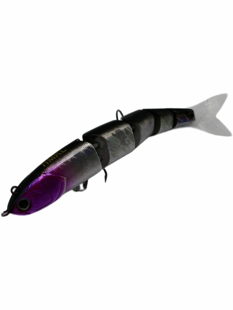 Воблер HMKL Alive Bait 140SP 17.2 гр суспендер (Suspend), пятисоставной, на щуку, судака