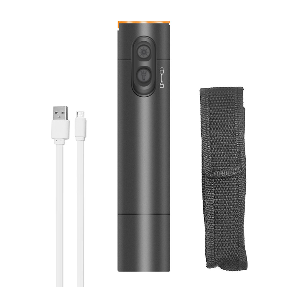 Портативный оптоволоконный тестер-ручка мощностью 10 мВт с красным светом для визуального поиска неисправностей, перезаряжаемый, с выдвижным механизмом для проверки оптоволокна.