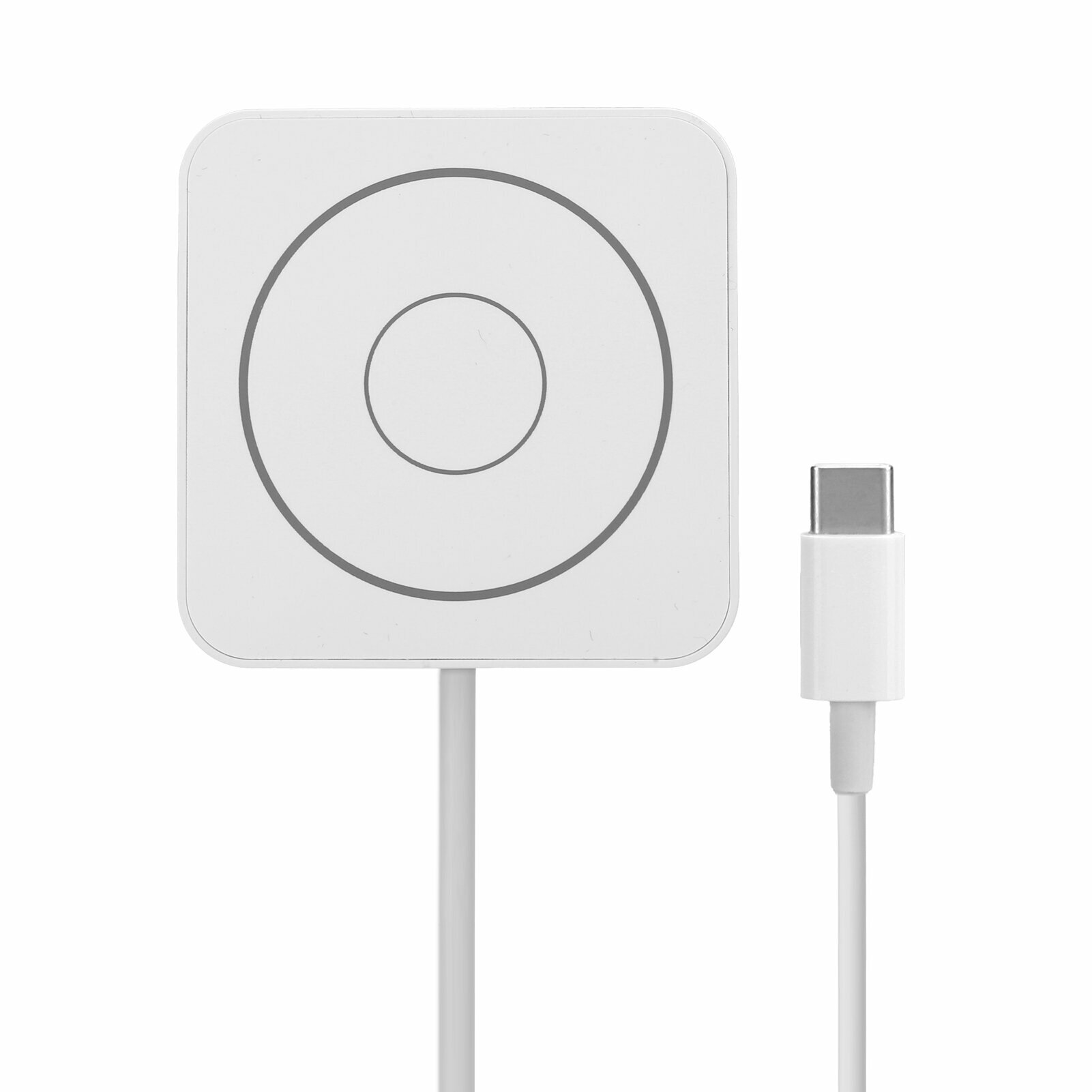 Магнитное зарядное устройство T14: портативная док-станция быстрой зарядки, для iOS 12, белое